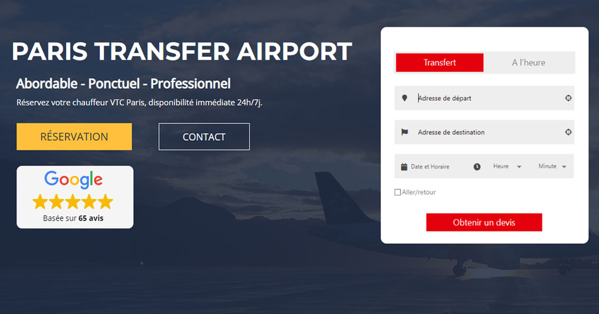 Transfer Paris Charles de Gaulle Airport - Paris Transfer Airport